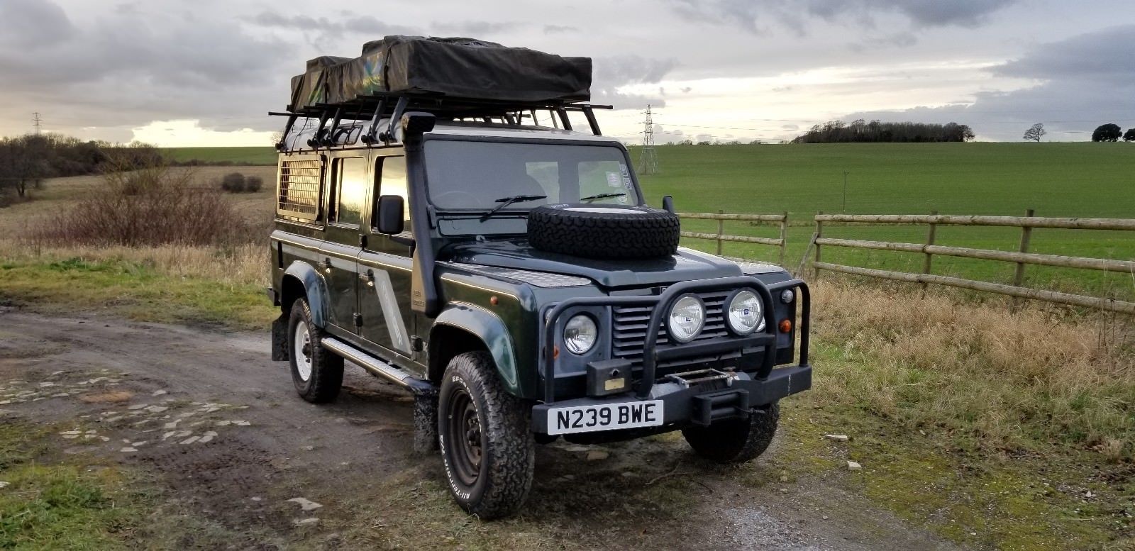 Landrover Defender: Land Rover 110 Defender County SW Tdi Station Wagon ...