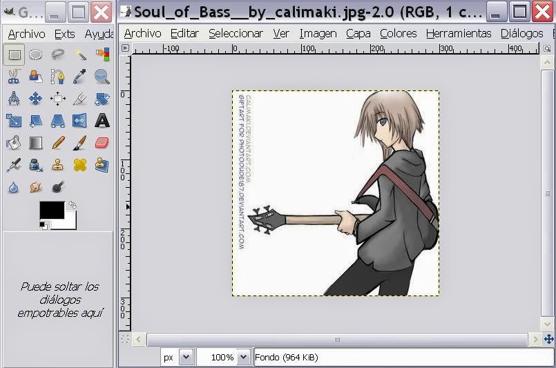 Crear Dibujos En GimP