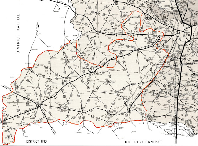 ASSANDH.ORG: A Map of Assandh Assembly Segment....