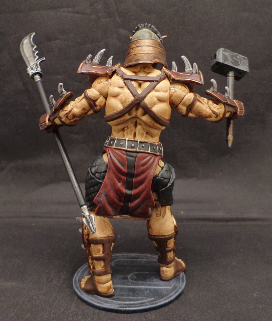 Stronox Custom Figures: Mortal Kombat Shao Kahn and Arena Throne Playset