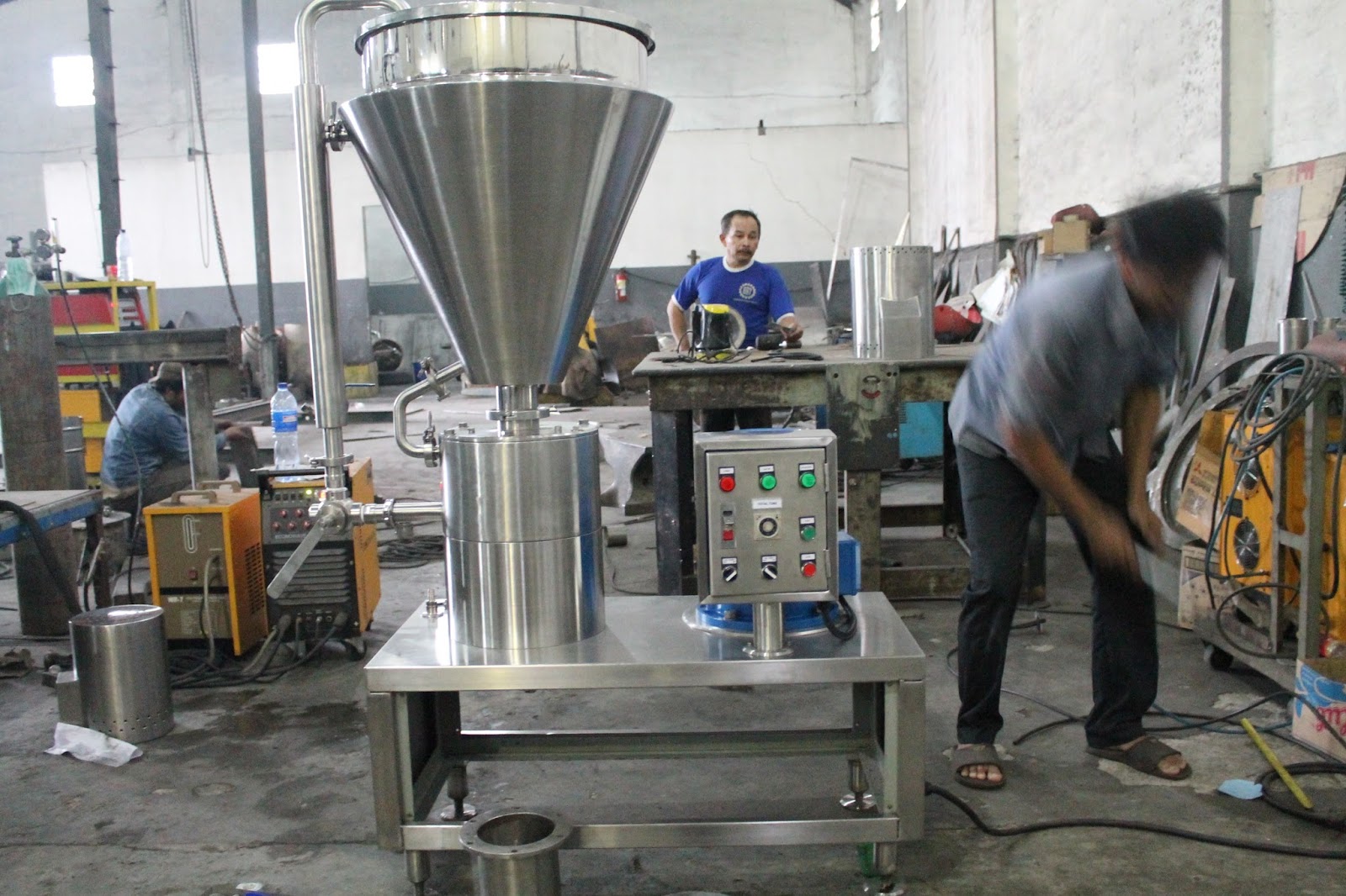 MESIN FARMASI: MESIN COLLOID MILL UNTUK FARMASI