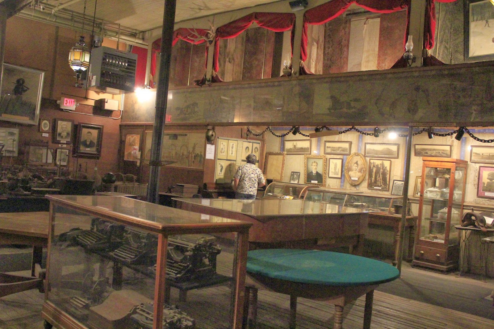 the queen travels: The Bird Cage Theatre ... the Old Tombstone