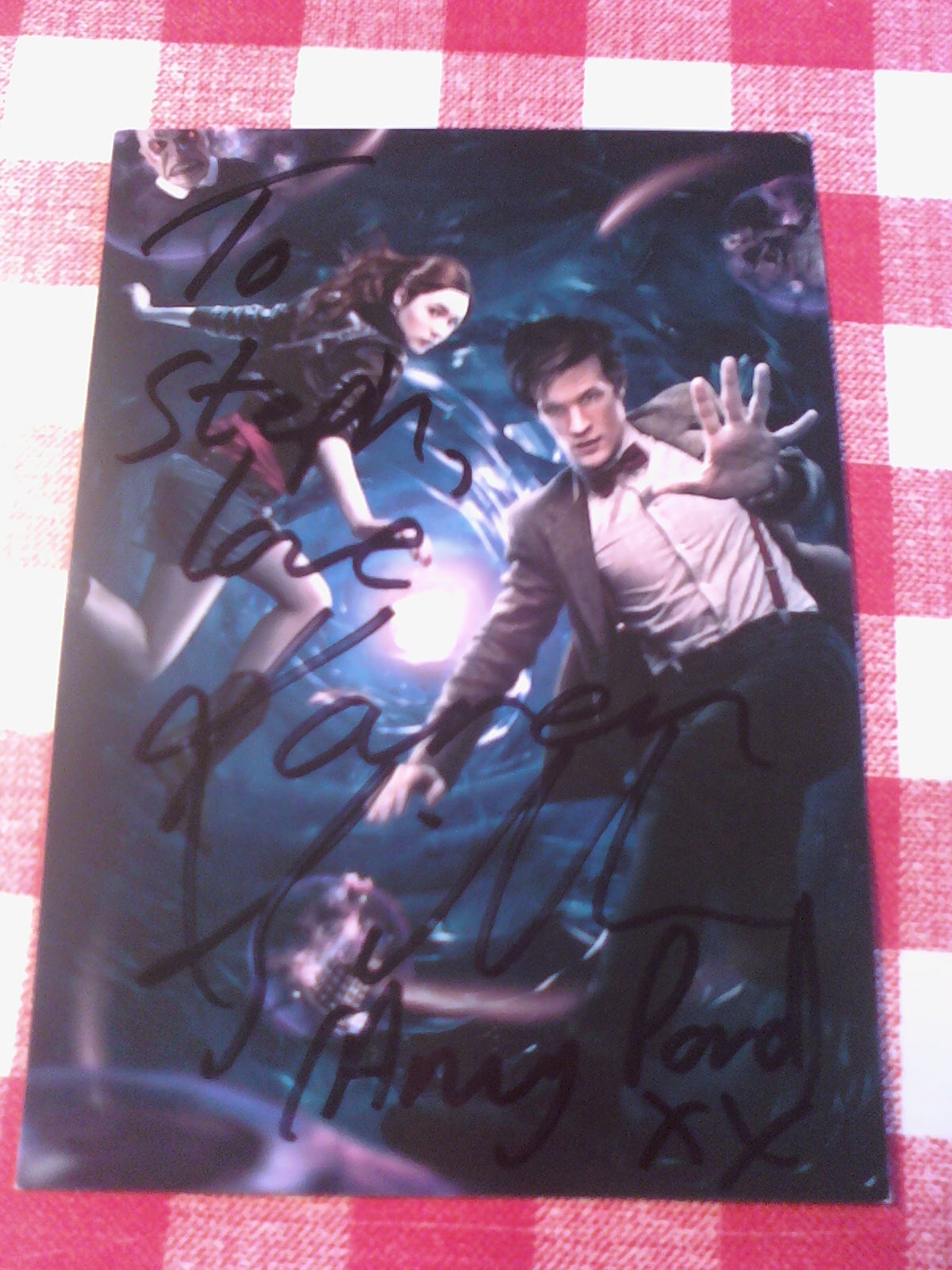Loverly Stephanie: Matt Smith Autograph