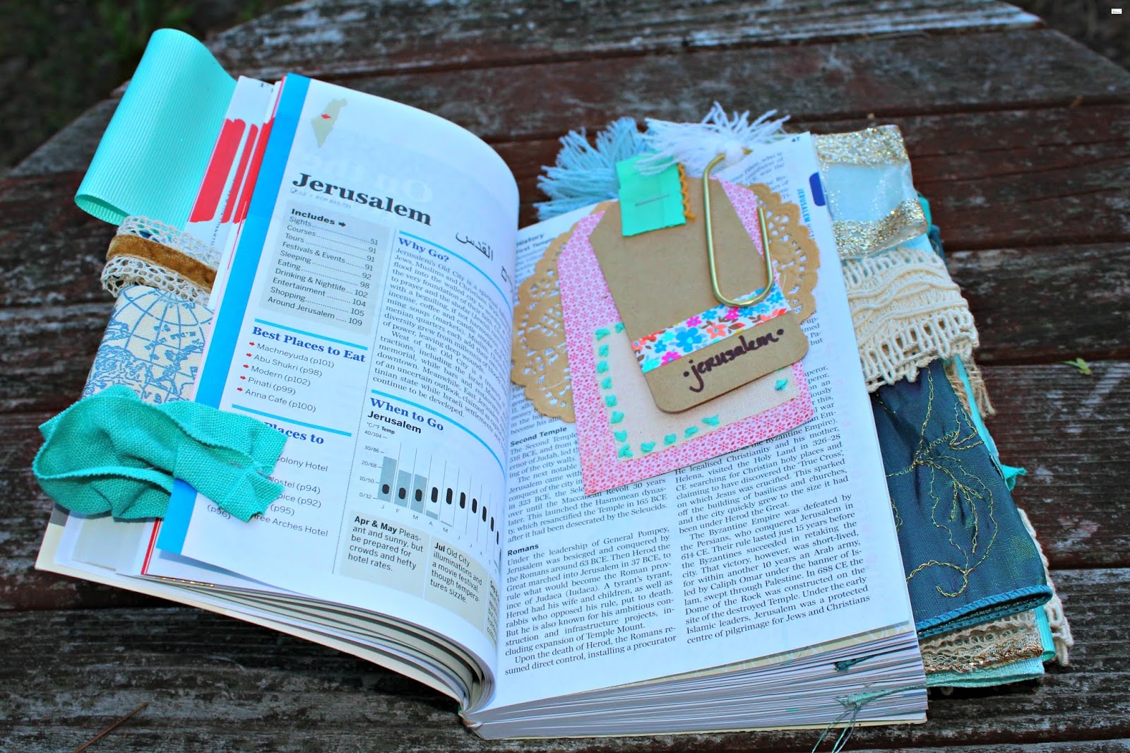 Israel Altered Travel Journal | Caravan Sonnet