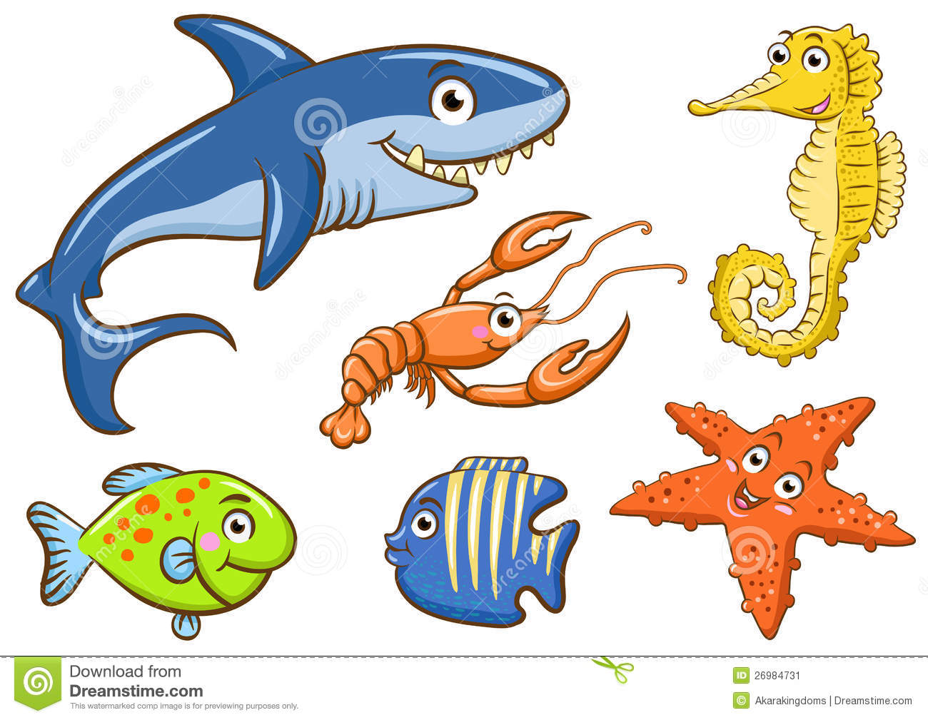 los animales acuaticos