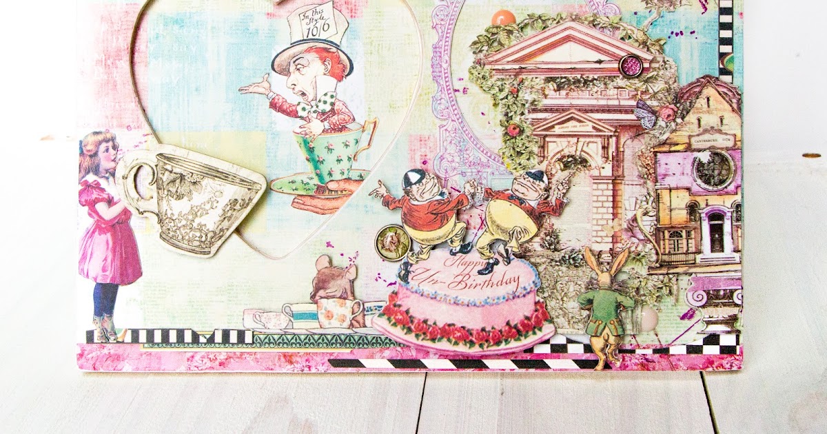 Mila Valentova, art blog: Photo frame "Alice’s Adventures in Wonderland ...