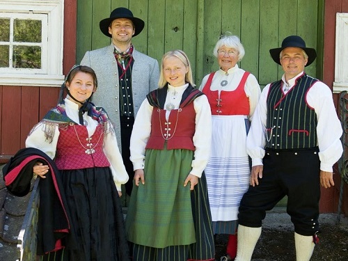 FolkCostume&Embroidery: Overview of Norwegian Costumes. Part 1, the ...