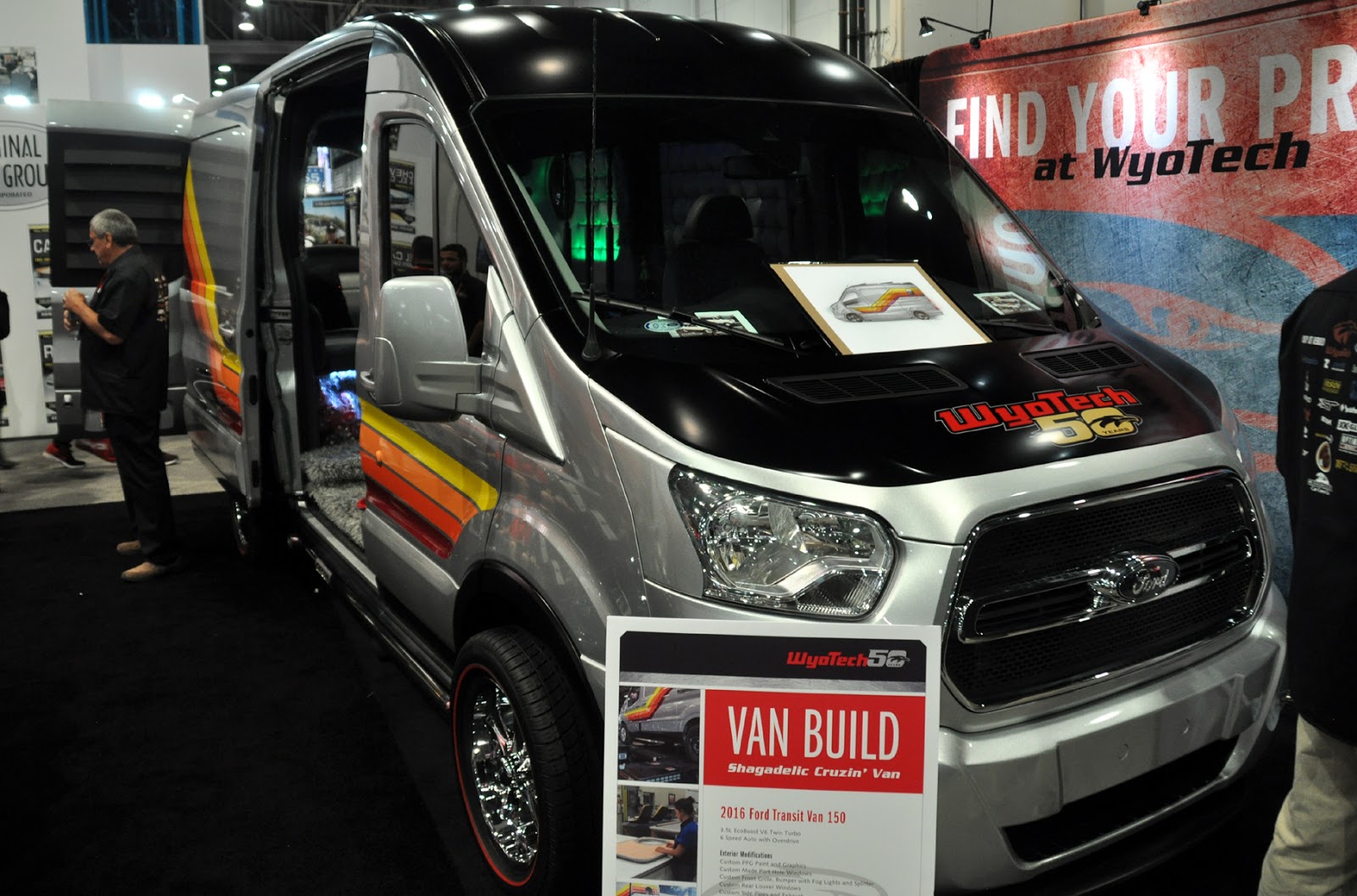 Just A Car Guy: The Wyoming Tech van build and celebration of the 50th ...