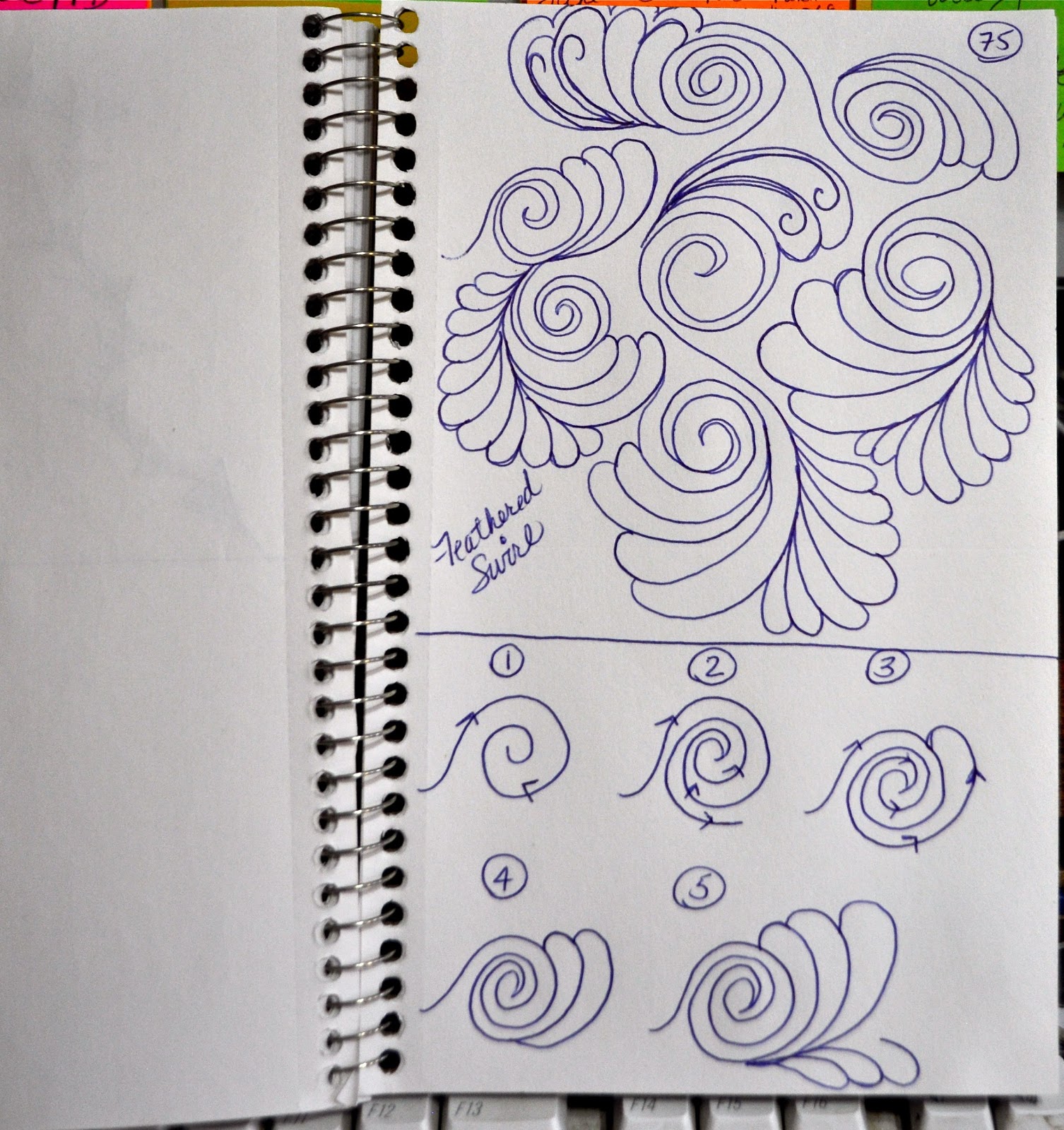 LuAnn Kessi: Sketch Book....Background Fillers