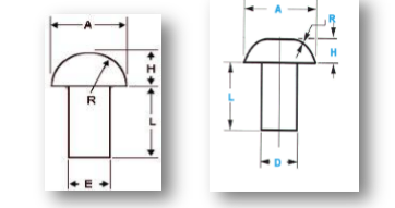 Bentuk bentuk kepala rivet dan dimensinya - Our Akuntansi