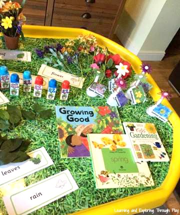Learning and Exploring Through Play: Spring Tuff Tray