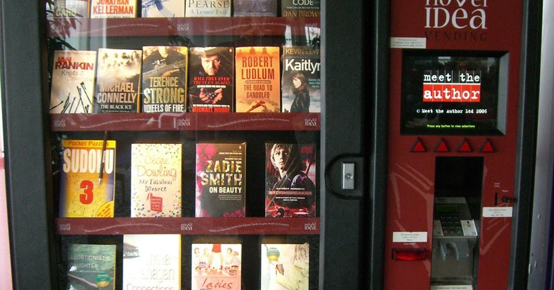 Ken's Blogspot: Public school gets book vending machine