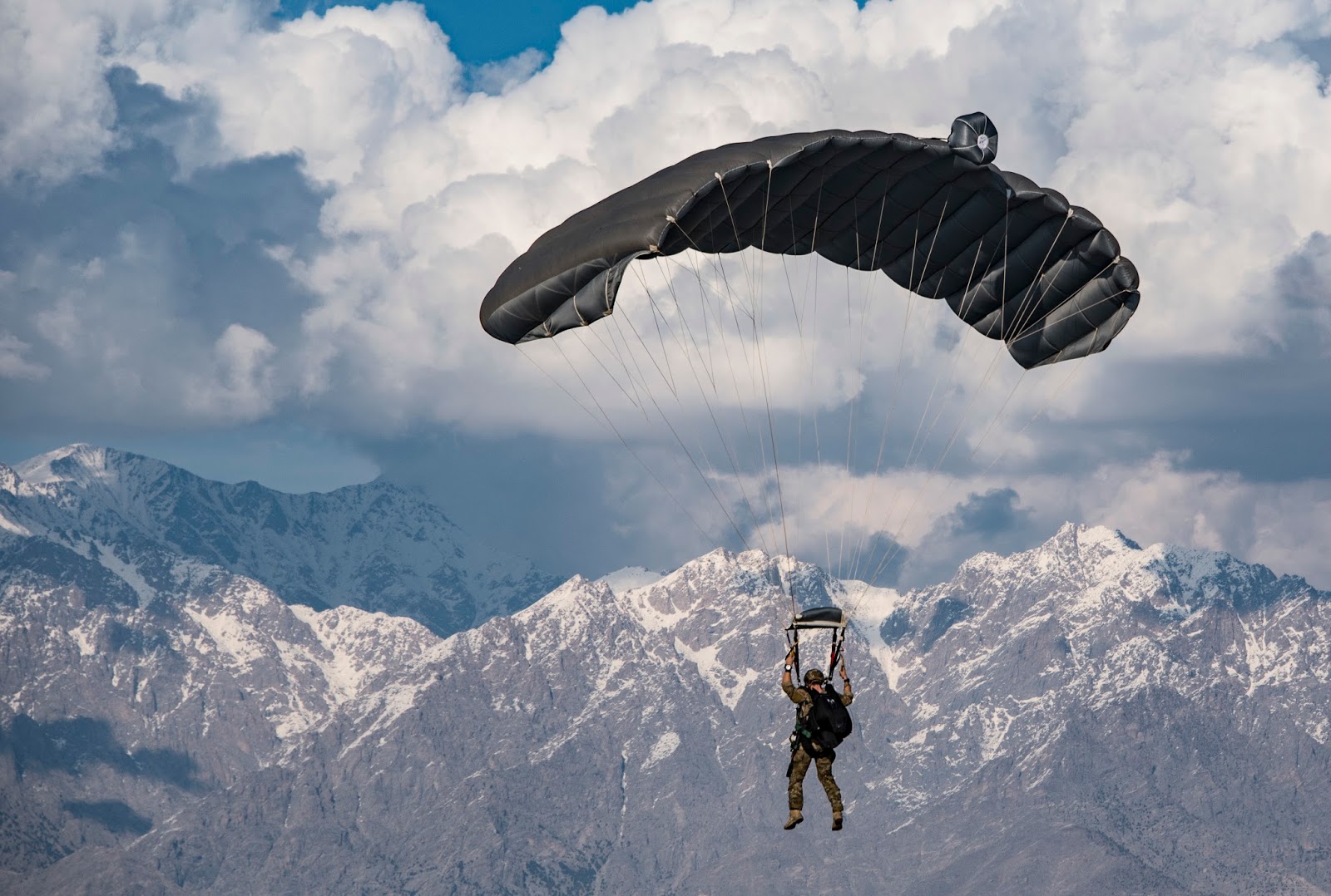 Coronel Von Rohaut: "High altitude, high opening military free fall jump"