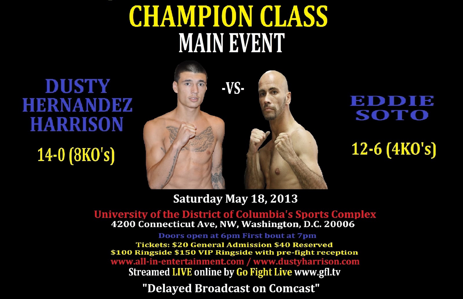 ProAmFightTalk with Juan Marshall: 2013-05-12