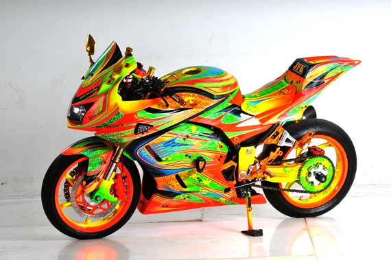 Modif Ninja 250 Simple - Ind Modified