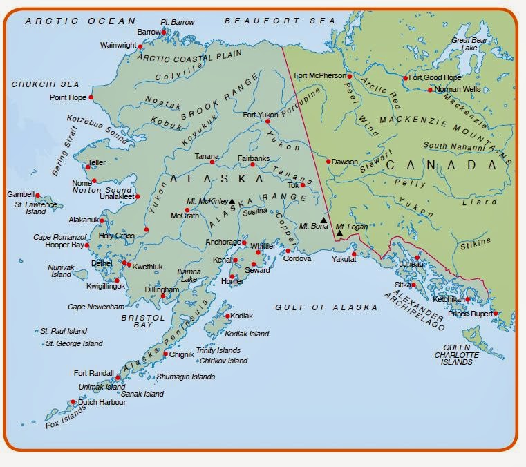 Rondreis Alaska 2014: mei 2014