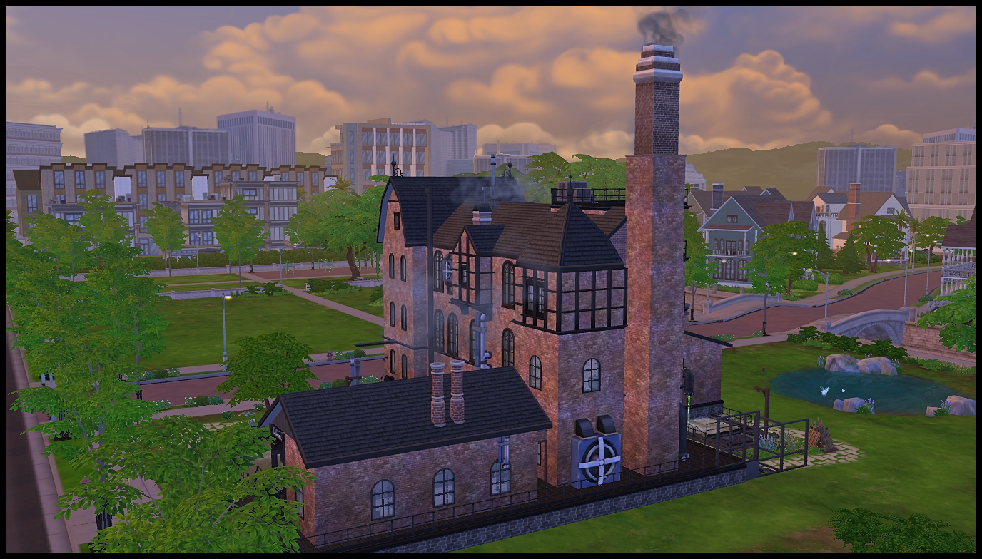 SimsDelsWorld: The Sims 4 : Old Factory (Challenge)