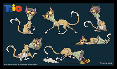 Living Lines Library: Rio (2011) - Character Design