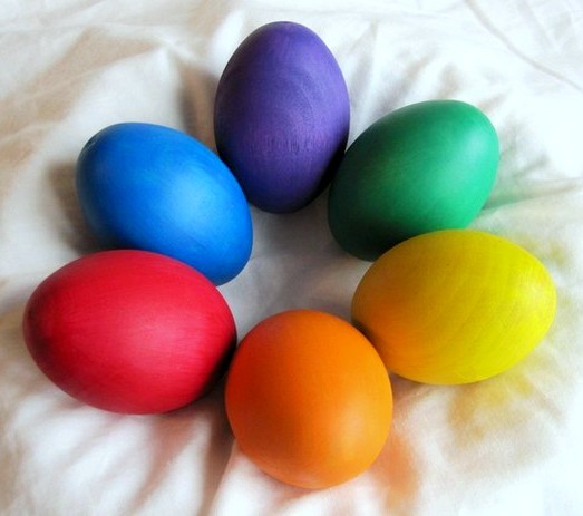 The Colorful White: Colorful Eggs