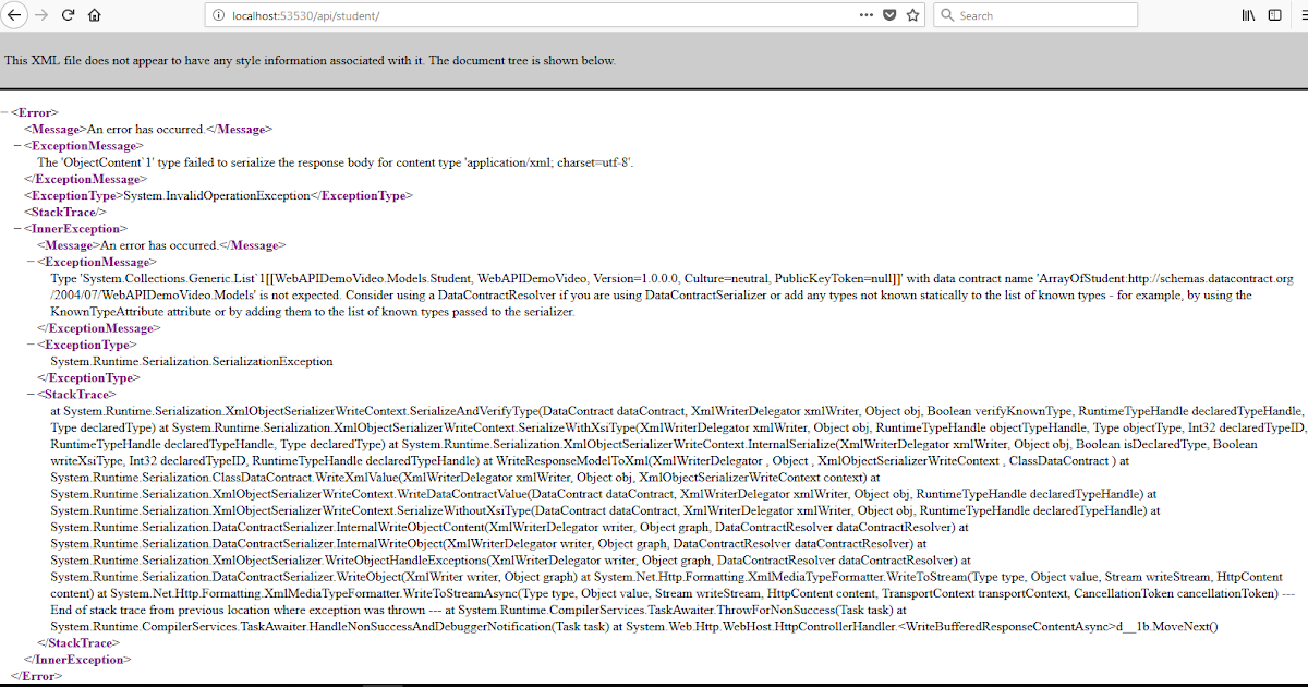 ReSTful Web Service : Enable JSON Formatting