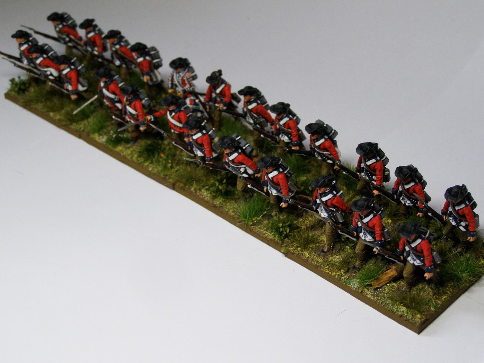 Light Bobs and Paint Blobs: AWI - 1st Foot Guards 1781