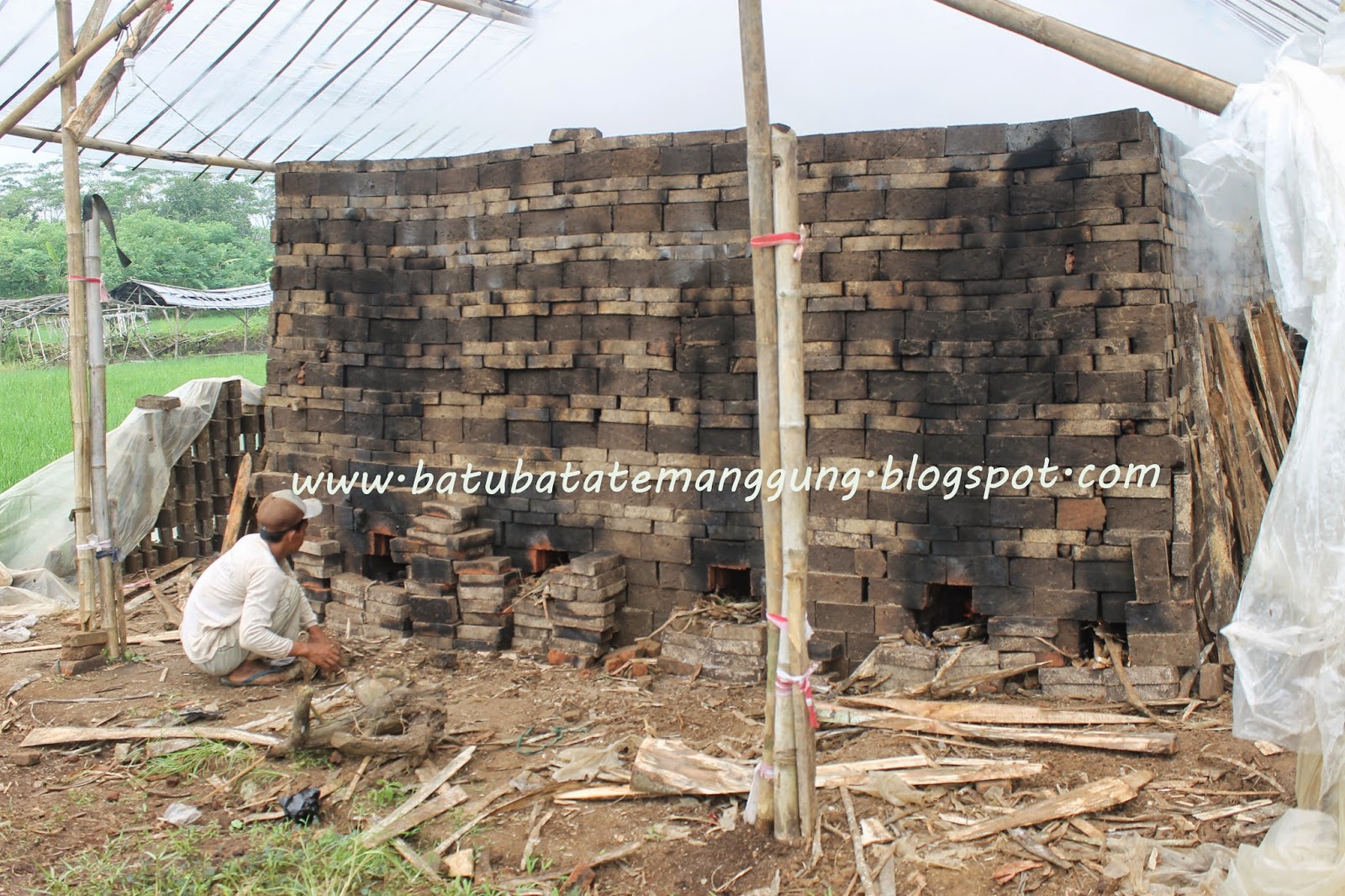 PEMBUATAN BATU BATA PRESS EKSPOSE LENGKAP...!!! | BATU BATA TEMANGGUNG