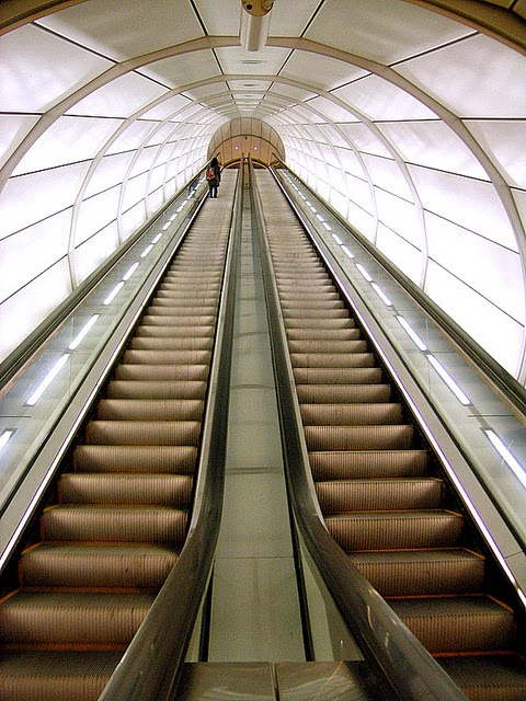 Escalator Skirt Deflector Devices