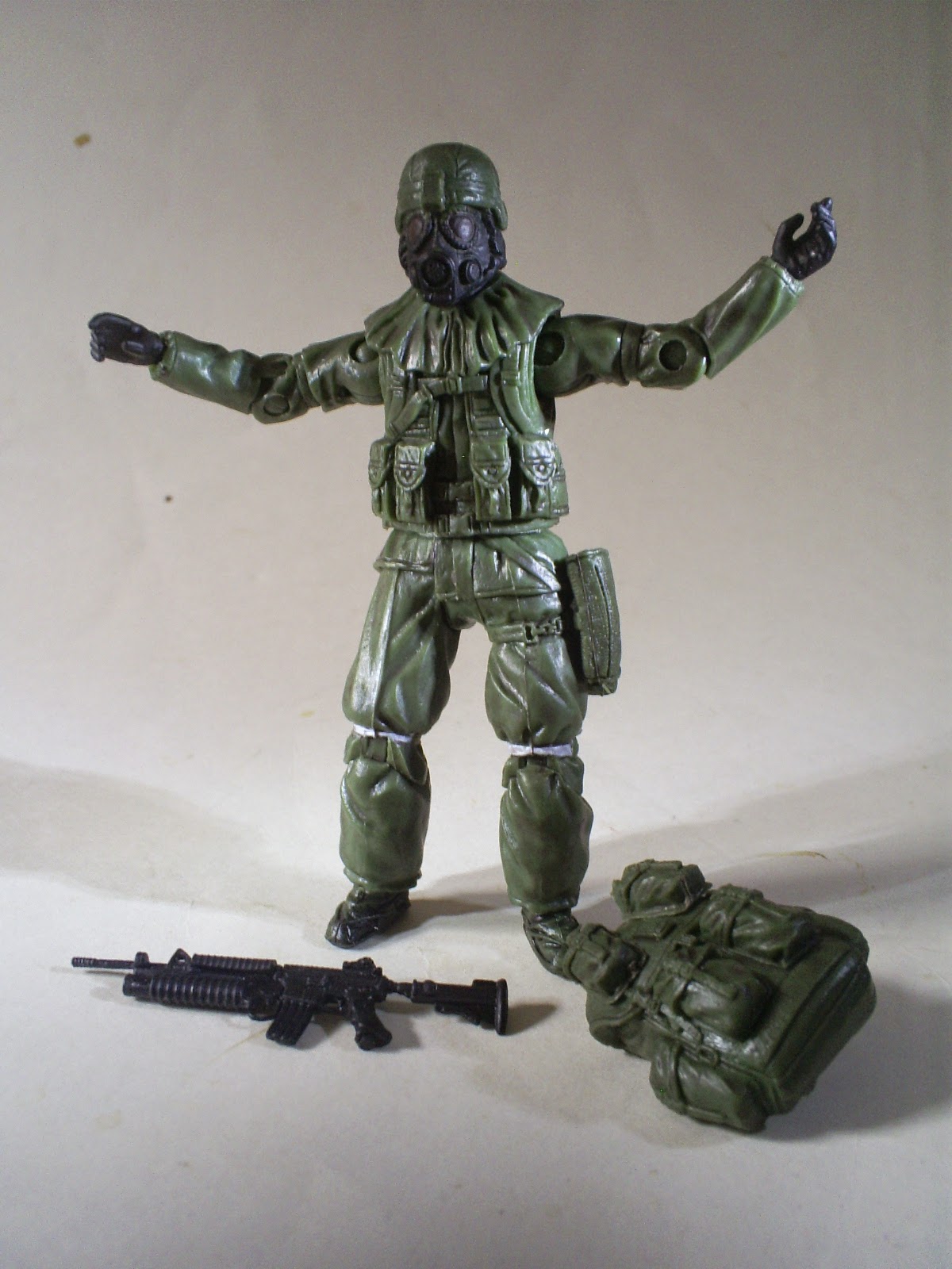 That Figures: REVIEW: Elite Force LT (Army NBC Troop)