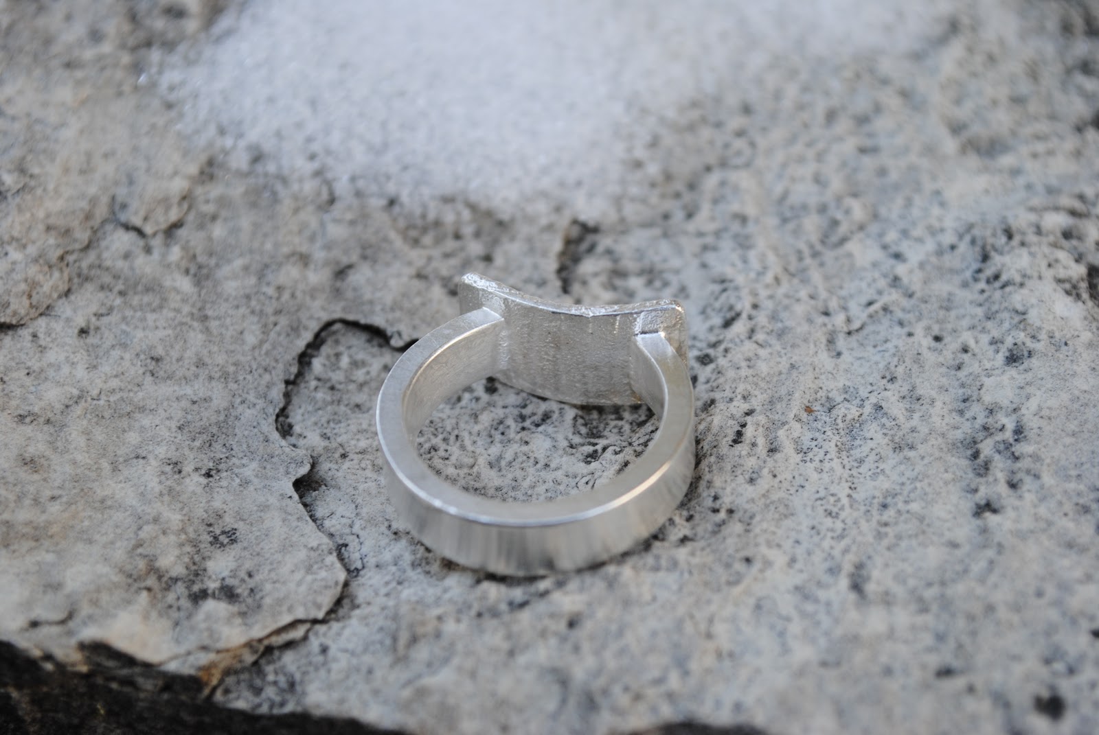 Brian Coffey / Metalsmith: Cuttlebone Cast Ring