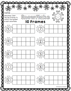 Preschool Wonders: Snow Day! Winter Themed Activities!