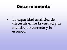 Hugo W Arostegui: La Capacidad De Discernir