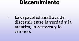 Hugo W Arostegui: La Capacidad De Discernir