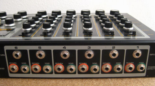 MATRIXSYNTH: BOSS KM-60 – 6-channel vintage mixer SN 985423