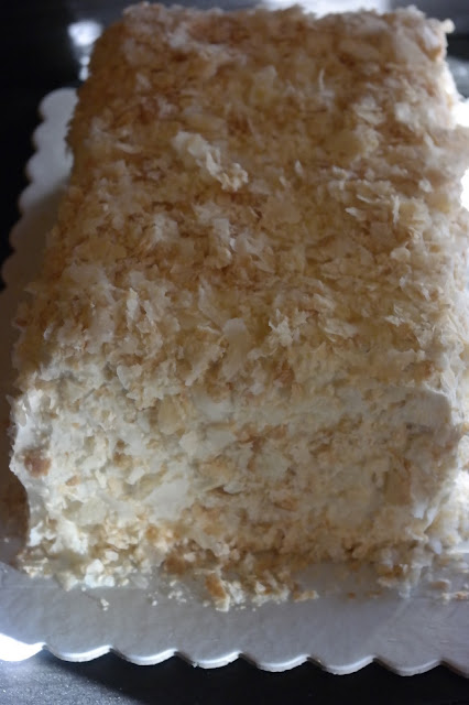 COZINHAR COM OS ANJOS: BOLO NAPOLEÃO [ТОРТ НАПОЛЕОН]