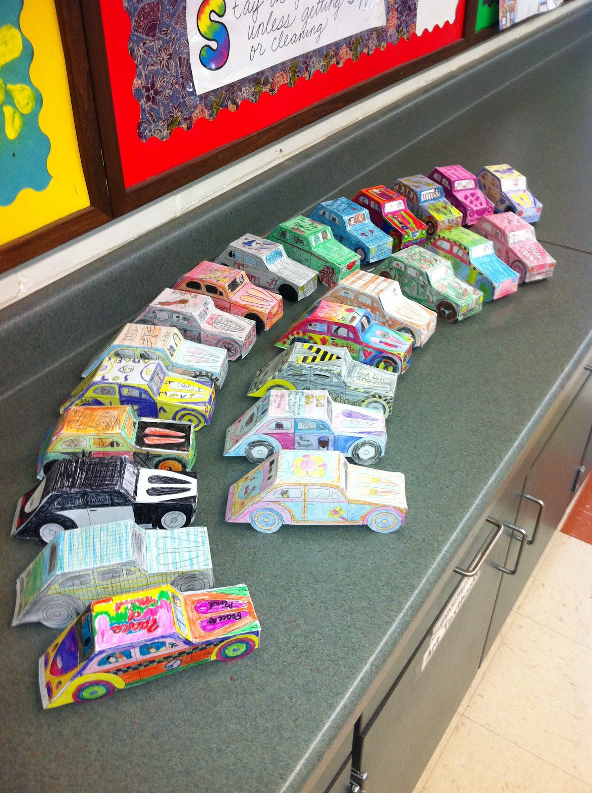 Red Grooms Inspired: East Nashville Magnet Middle School: 5th & 7th 3-D ...