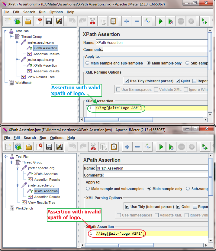 JMeter - XPath Assertion Usage With Example