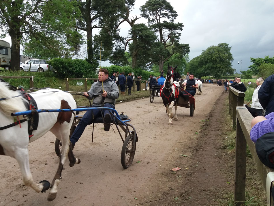 Appleby Horse Fair 2017 - Submachine Guns and Winter Weather