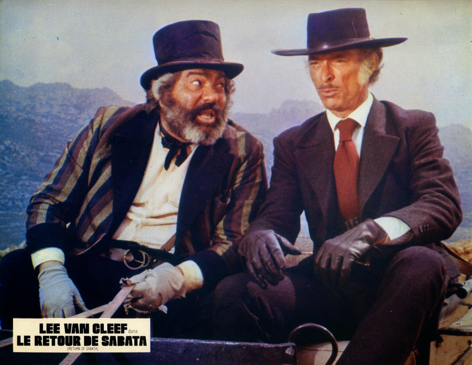 TheBad.net - The Lee Van Cleef Blog: Return of Sabata - French Press Photos