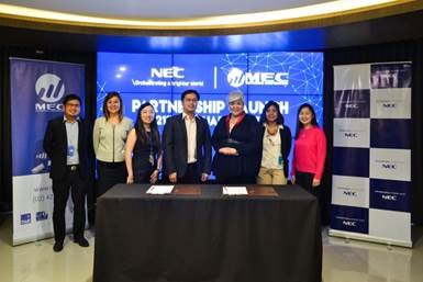 NEC Philippines Announces Partnership with MEC to Distribute its ...