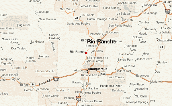 Map of New Mexico | State of US