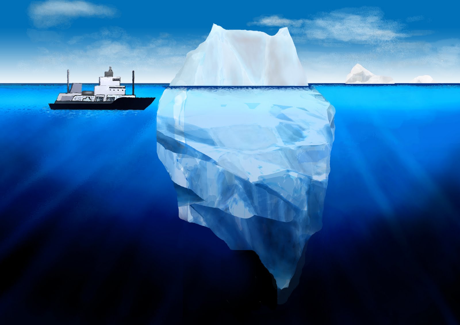 illuchi art & words: Isberg som metafor för organisation