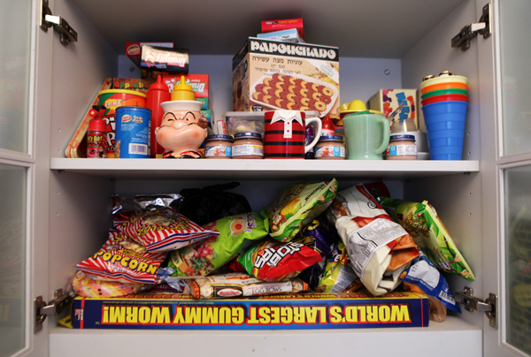 Frankie's Apartment: Junk Food Cabinet