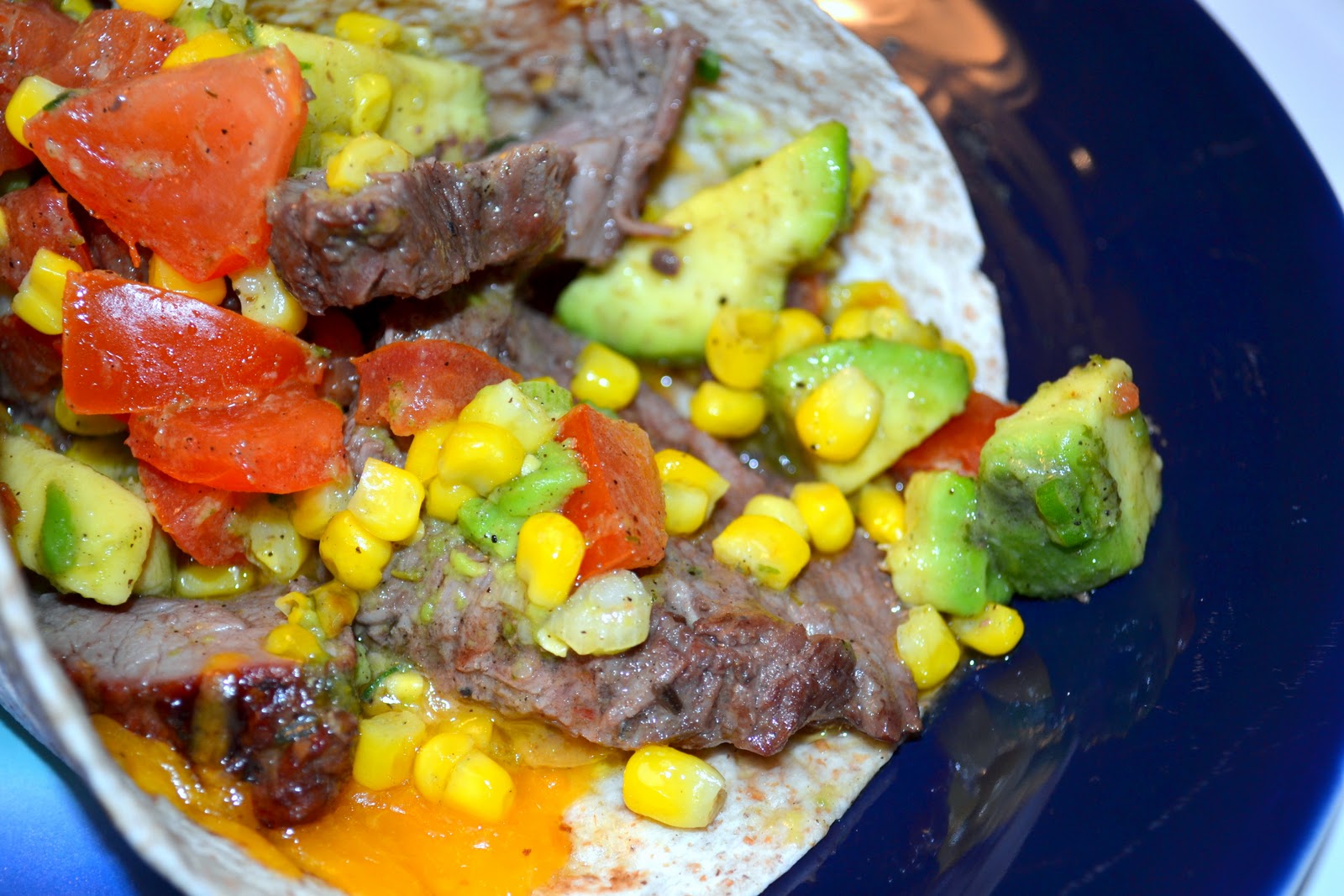 Recipe For Our Days: Southwest-Style Beef Wraps with Avocado, Tomato ...
