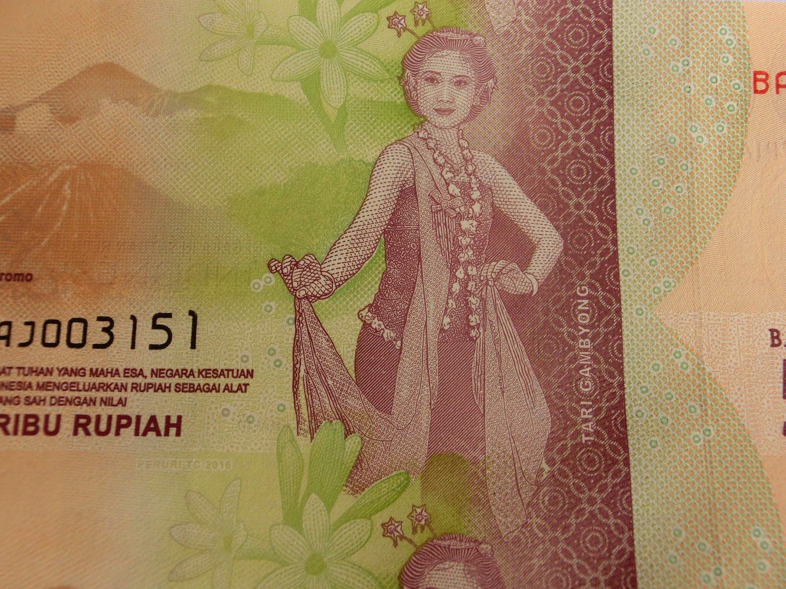 Sejarah Aset yg Berharga : UANG BERSAMBUNG 4 LEMBAR PECAHAN 5 RIBU "LANGKA"