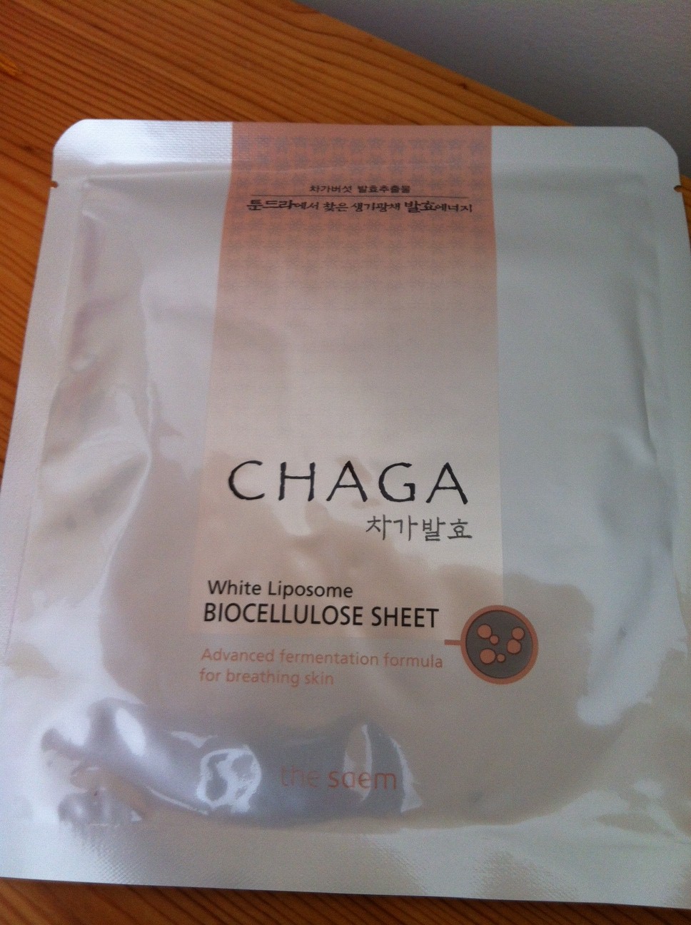 Mad About My Skin: Review: The Saem Chaga White Liposome Biocellulose ...