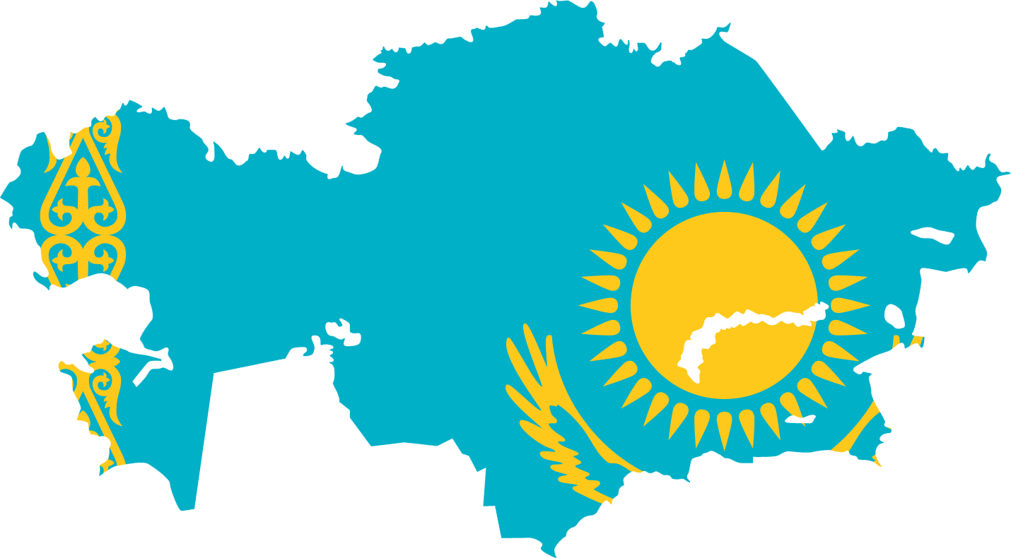 Kazakhstan Flag Pictures