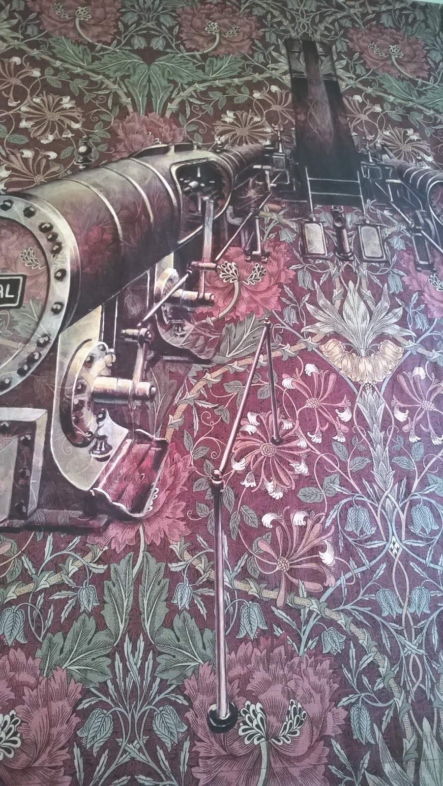 poesie grenadine: Tangled Yarns: Alke Schmidt at the William Morris ...