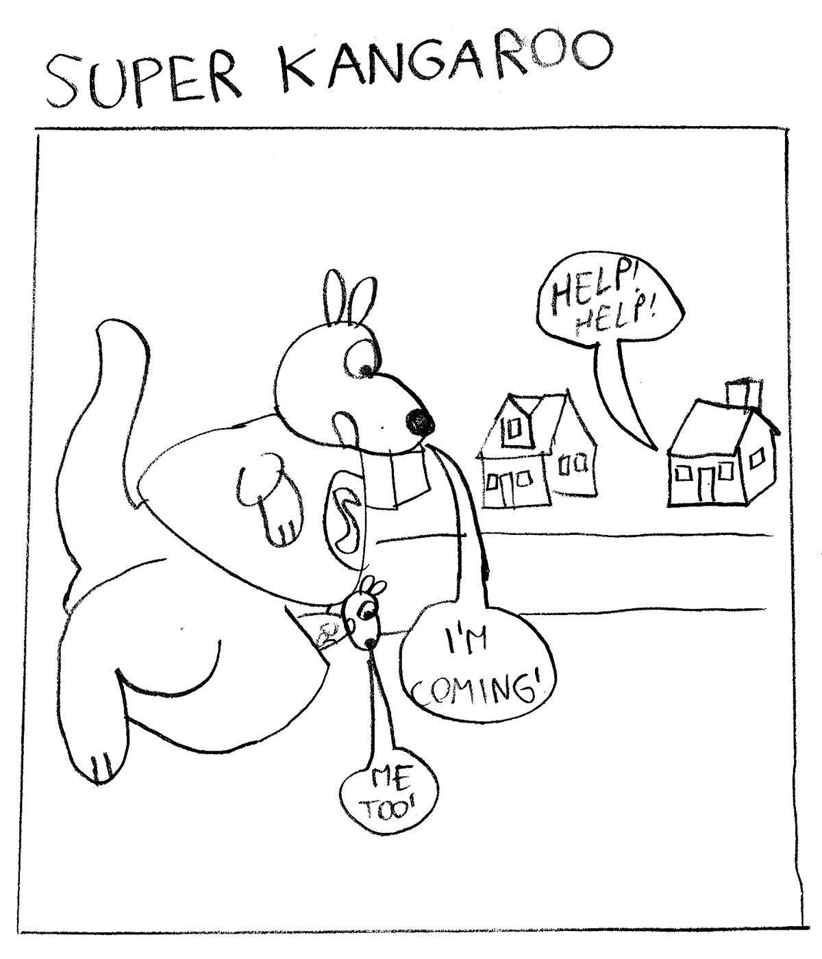 Dan Variano Comics and Animation: Super Kangaroo