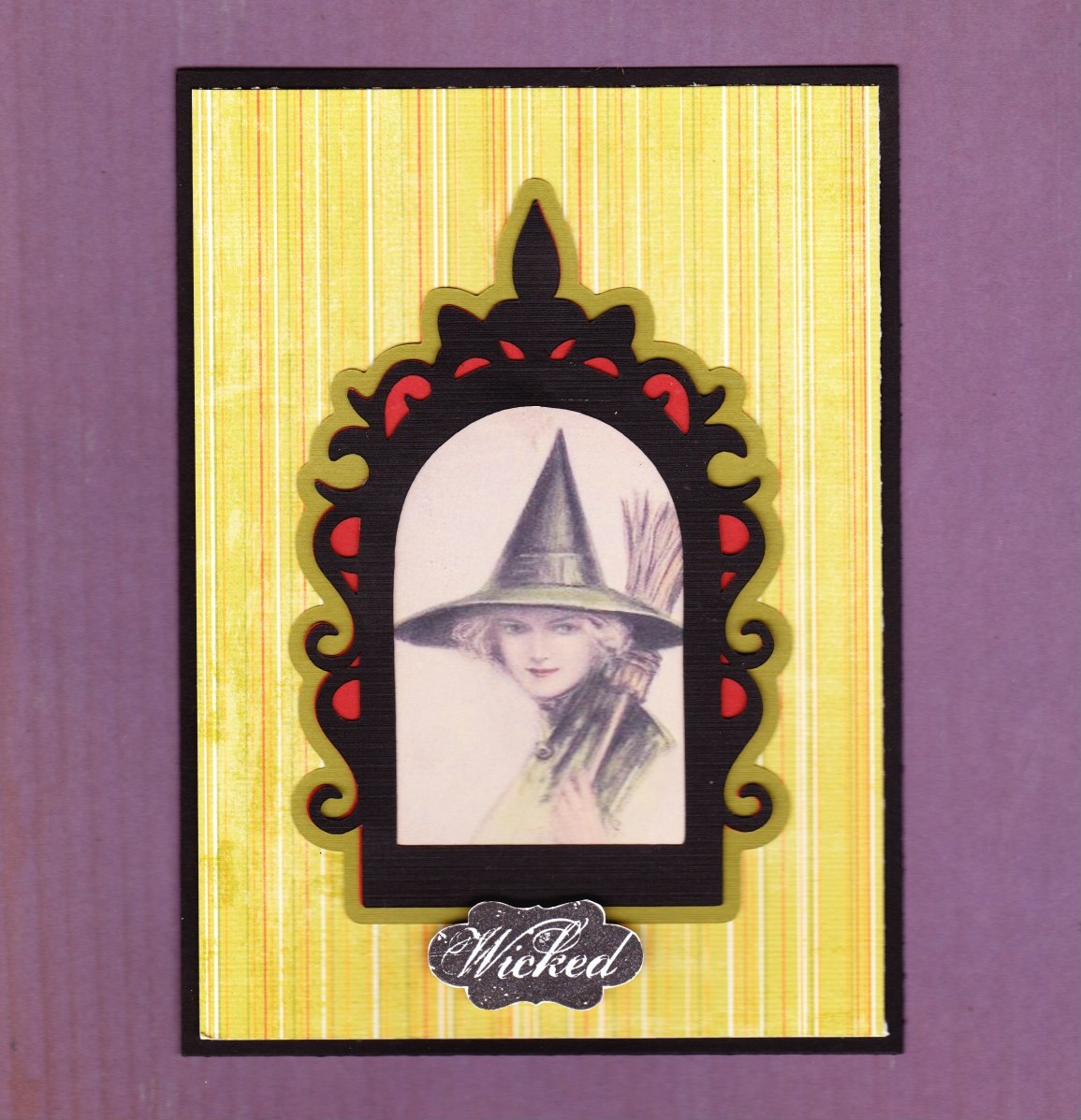 cathies pARTies: WICKED CARD