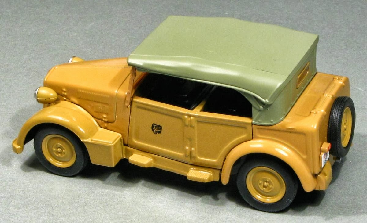 Military scale models: Fiat 508C. Hachette & Norev